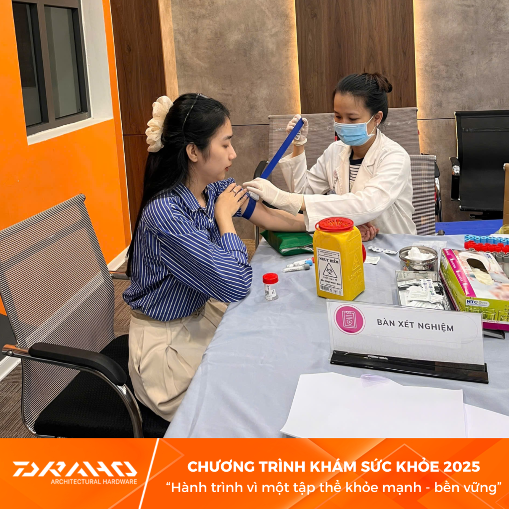 DRAHO TỔ CHỨC KHÁM SỨC KHỎE ĐỊNH KÌ 2025 - VÌ MỘT TẬP THỂ KHỎE MẠNH - BỀN VỮNG - Draho Việt Nam